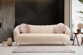 Hanah Home Třímístná pohovka ISTIRIDYE béžová 560ARE1352