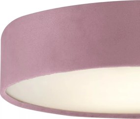 Searchlight 23298-3PI Stropní sametový lustr VELVET RŮŽOVÝ, průměr 50cm