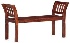 Lavice 111 cm masivní akáciové dřevo 286264