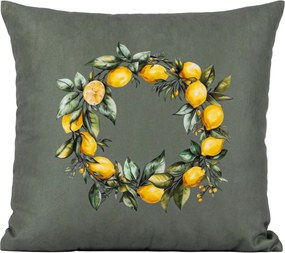 DEKORAČNÍ POVLAK NA POLŠTÁŘ LIMONE5 43X43 CM VZOROVANÝ