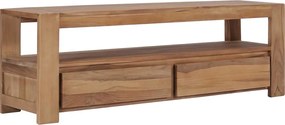 vidaXL TV stolek 120 x 30 x 40 cm masivní teakové dřevo [286277]