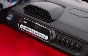 Ramiz Elektrická bugina Racing 5 pro děti červená + motory 2x200W + dálkové ovládání + LED audio + pomalý start