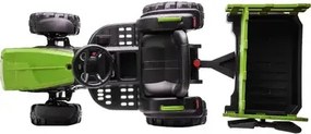 Buddy Toys FARM Elektrický traktor + vozík / 30 W / Rychlost: 3-7 km-h