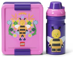 Dětský svačinový box s lahví Bee – LEGO®
