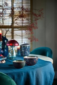 Pip Studio Berry Blues miska Ø12cm, zelená (Mistička na oříšky a dipy z lehkého porcelánu)