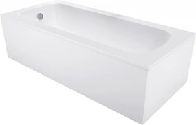 Mexen Vega obdélníková vana 180 x 90 cm s krytem, bílá - 55011809000X