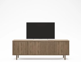 TV stolek v dekoru dubu v přírodní barvě 180x60,5x35 cm Salma – Marckeric