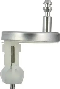 MSV EASY CLEAN WC prkénko bílé / duroplast Thermodur / nerezové panty