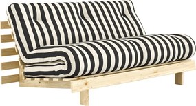 Karup Design  Rozkládací pohovka ROOTS - 160 x 200 / 420 Black-White