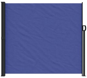 Zatahovací boční markýza modrá 180 x 600 cm,  4004536