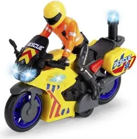Dickie Záchranářský motocykl 17 cm s jezdcem / od 3 let