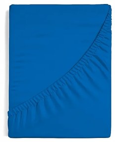 Matějovský napínací prostěradlo jersey Středně modré na matraci: 140 x 200 cm