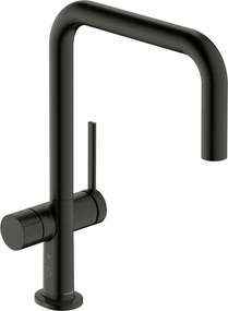 Hansgrohe Talis M54 - Dřezová baterie, s uzavíracím ventilem pro spotřebič, kartáčovaný černý chrom 72807340