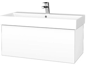 Dřevojas Koupelnová skříň VARIANTE SZZ 85 Varianta: M01 Bílá mat / M01 Bílá mat