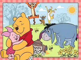 RAVENSBURGER Puzzle Medvídek Pú 4v1 / 12+16+20+24 dílků