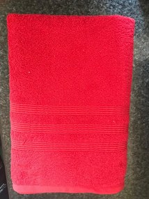 Froté osuška 70x140 cm, červená
