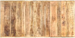Jídelní stůl 180 x 90 x 76 cm masivní hrubé mangovníkové dřevo 285963