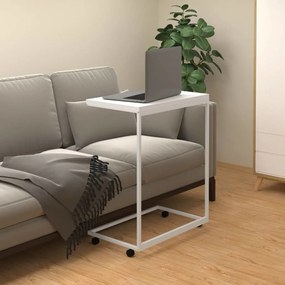 vidaXL Odkládací stolek s kolečky 55x35x70 cm kompozitní dřevo [343103] Barva: Černá a hnědá