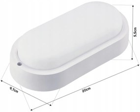 Germina Hermetické LED svítidlo IP54 15W - bílé