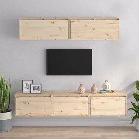 vidaXL TV skříňky 5 ks masivní borové dřevo