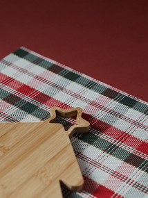 Sinsay - Prkénko na krájení ve tvaru vánočního stromku - béžová