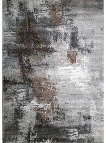 JUTEX Kusový koberec JASPER 40127 895 šedý BARVA: Šedá, ROZMĚR: 80x150  cm