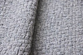 Diamond Carpets India, Ručně vázaný kusový koberec New Town DE 10032 Grey Mix, 80x150, šedá, ložnice