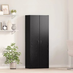 Kancelářská skříň Černý dub 60 x 32 x 152,5 cm Kompozitní dřevo 3365560