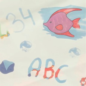 Creative Corner Vodní podložka pro malování vodní kreslení fixy šablony šablony váleček 80 cm kulatý vodní svět