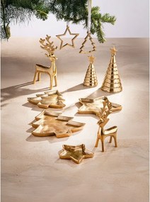 Kovový dekorační tác 24x23 cm Noelle Christmas Tree – Ladelle