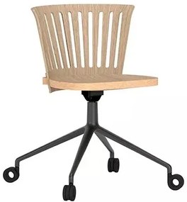 ANDREU WORLD - Otočná židle OLENA SI1292 dřevěná
