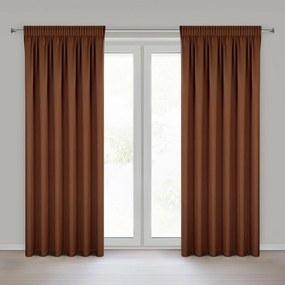 ZÁVĚS NA PÁSCE OLENA 140X270 CM REZAVÝ