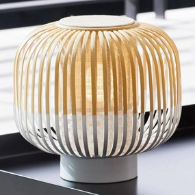 Forestier Bamboo Light S stolní lampa 24 cm bílá