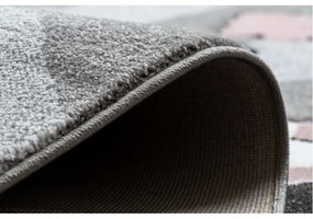 Dětský kusový koberec Jednorožec šedý 240x330cm