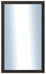 DANTIK - Zarámované zrcadlo - rozměr s rámem cca 60x100 cm z lišty ANDRÉ velká černá (3154)