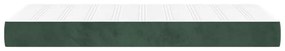 Petromila Taštičková matrace tmavě zelená 120x190x20 cm samet