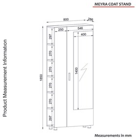 Předsíňová sestava Meyra White