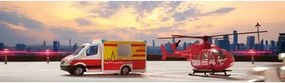 SIKU Super - Ambulance a vrtulník, set