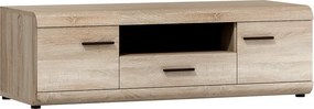 LINK s | TV stolek se zásuvkou | 138 cm | sonoma