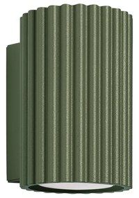 Sollux Lighting Nástěnné svítidlo KARBON 10 olivově zelené