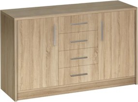 STO Komoda GENEWA 2, 140 cm Dub Sonoma