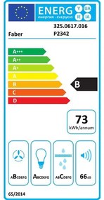 Faber STILOGLASSSMARTX/BKA90 Komínový odsavač par