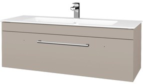 Dřevojas Koupelnová skříň ASTON SZZ 120 Varianta: N01 Bílá lesk / Úchytka T07 / D03 Cafe