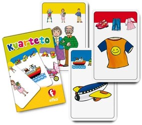 EFKO BABY Kvarteto dětská karetní hra ef54637