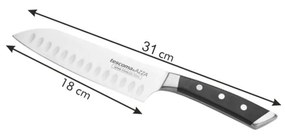 Japonský nůž Azza Santoku – Tescoma