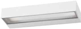 Nova Luce Venkovní nástěnné LED svítidlo FUNGO, d. 22 cm Barva: Bílá