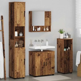 Sada koupelnového nábytku 4 ks Staré dřevo 61 x 35 x 64 cm 3392971
