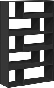 Knihovna černá 100 x 33 x 156,5 cm kompozitní dřevo 3309340