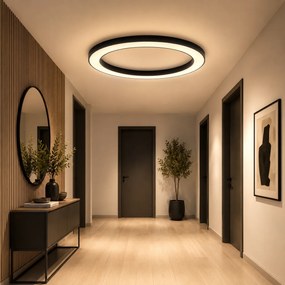 Immax NEO PASTEL SLIM Smart stropní svítidlo 95 x 7cm 68W černé Zigbee 3.0