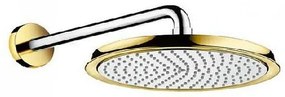 Hansgrohe Raindance Classic - Hlavová sprcha 270 Air, 1 proud, rameno 39 cm, chrom/vzhled zlata 27424090